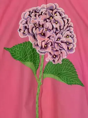 MII Floral Embroidered Shirt