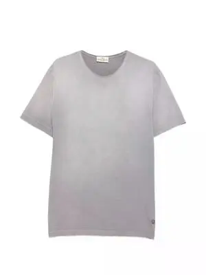 ANTIK DENIM Faded-effect Raw-cut T-shirt - Grey