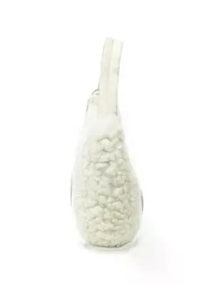 Prada Mini Re-edition 2000 Shearling Shoulder Bag