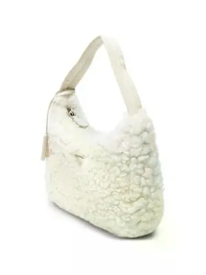 Prada Mini Re-edition 2000 Shoulder Bag - White