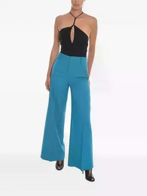SUPER BLOND Pleated Palazzo Pants
