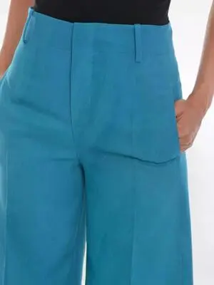 SUPER BLOND Pleated Palazzo Pants