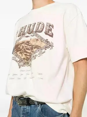 Rhude Graphic-print T-shirt - Neutrals