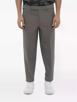 Neil Barrett Slim-fit Belt-loop Trousers - Grey