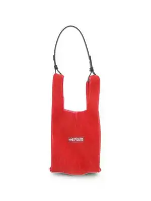 LASTFRAME Ribbed-knit Logo-patch Tote Bag