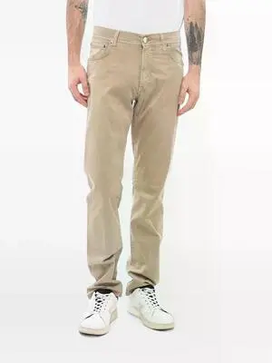 Corneliani Five-pocket Trousers - Neutrals
