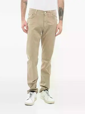 Corneliani Five-pocket Trousers - Neutrals