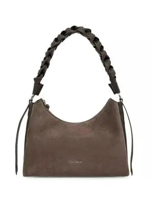 COCCINELLE Braided-handle Shoulder Bag - Brown