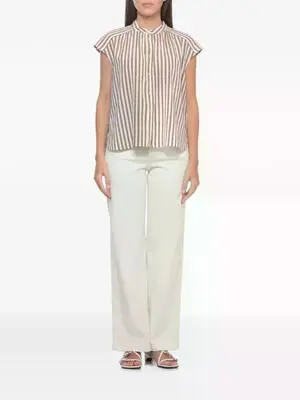 EMME Sailor Striped Sleeveless Shirt