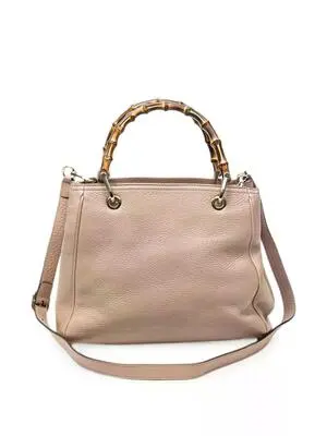 Gucci Bamboo Shopper Tote Bag - Pink