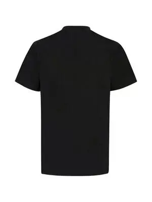 Moncler Logo-print Cotton T-shirt - Black