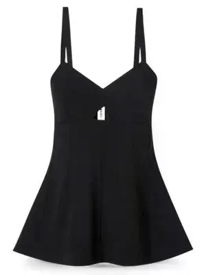 JIL SANDER Cut-out Flared Top