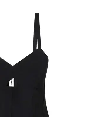 JIL SANDER Cut-out Flared Top