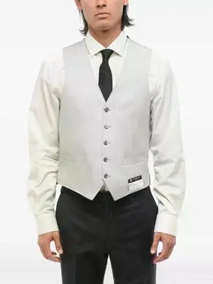 Corneliani V-neck Waistcoat - Grey