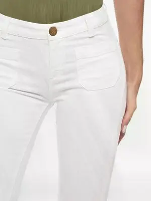 Seafarer Patch-pocket Wide-leg Jeans