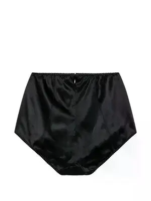 Dolce & Gabbana Satin-finish High-waisted Briefs