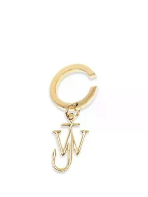 JW Anderson Logo Pendant Ear Cuff - Gold