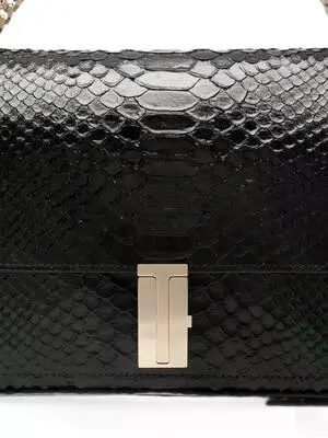 TOM FORD Snakeskin-effect Chain-strap Tote Bag