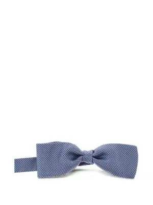 Corneliani Patterned Bow Tie - Blue