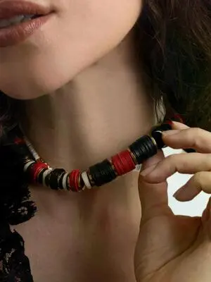 HIJAS DE PUKA Jaipur Beaded Necklace
