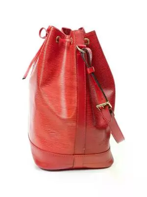 LOUIS VUITTON Gm Noé Bucket Bag - Red