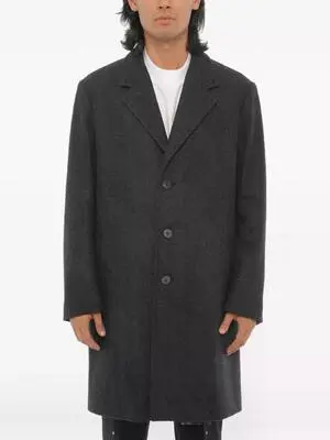 Neil Barrett Notched-lapel Single-breasted Coat - Grey