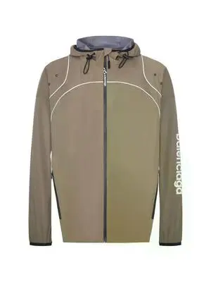 Balenciaga Piped Hooded Jacket - Grey