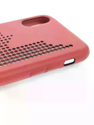 Dsquared2 Perforated-detailing Logo-print Iphone X Case - Red