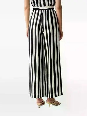 BENETTON Striped Wide-leg Trousers