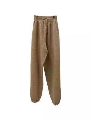 Loro Piana Azalea Textured Track Pants - Neutrals