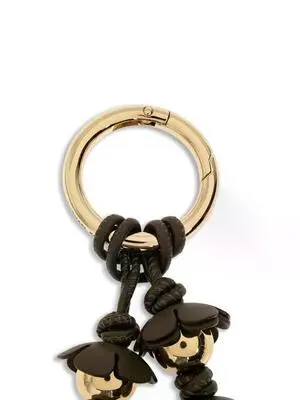 Michael Kors Floral Detail Beaded Bag Charm