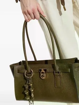 Michael Kors Floral Detail Beaded Bag Charm