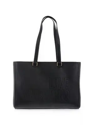 Moschino Logo-embossed Tote Bag