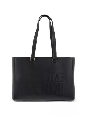 Moschino Logo-embossed Tote Bag