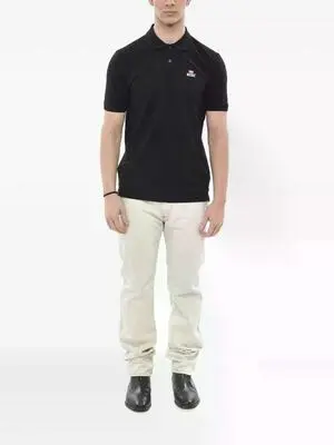 DIESEL® Logo-print Short-sleeve Polo Shirt