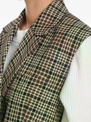 HERSKIND Houndstooth Double-breasted Waistcoat