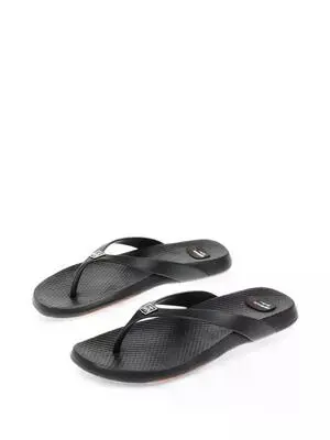 Corneliani Logo-plaque Flip-flops
