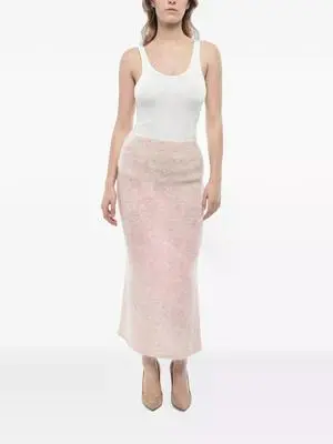 HOLZWEILER Elasticated-waistband Midi Skirt