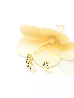 THEMOIRE Flower-pendant Beaded Bag Charm
