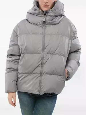 Bacon Hooded Puffer Jacket - Grey