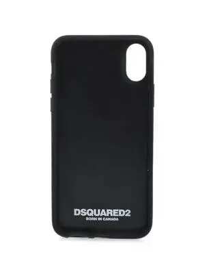 Dsquared2 Logo-print Hiker-motif Iphone X Cover
