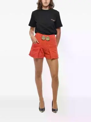Balmain Escargot Jewel-detail Shorts