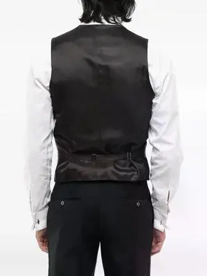 Corneliani Double-breasted Patterned Waistcoat