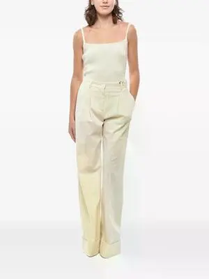 Andamane Nathalie Pinstripe Tailored Trousers - Neutrals