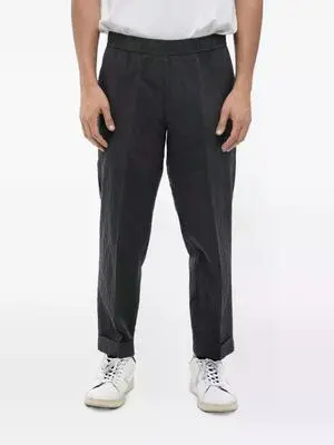 Neil Barrett Elasticated-waist Pocket Trousers - Grey