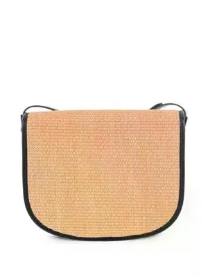 Moschino Logo Embroidered Cross Body Bag