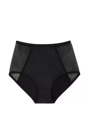 YASMINE ESLAMI Lou Mesh-panel Briefs
