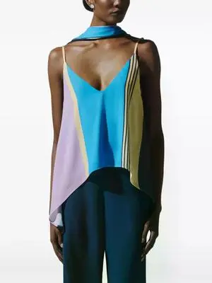 BAOBAB Danielle Pleated Scarf-detail Top