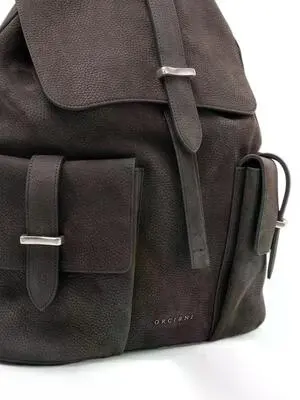 Orciani Nabucco Leather Backpack