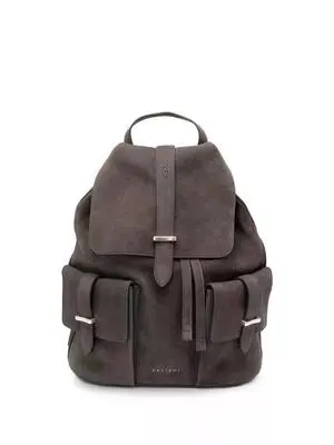 Orciani Nabucco Leather Backpack - Grey